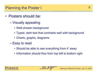 Making Effective Posters | PPT