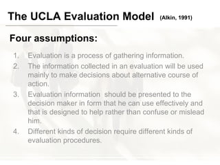 Management-Oriented Evaluation Approaches | PPT