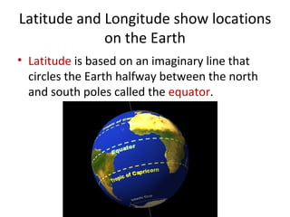 Maps And Globes Are Models Of The Earth | PPT