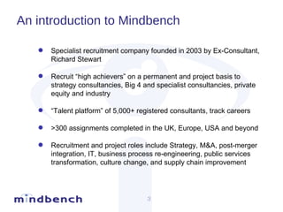 Market For Management Consultancy | PPT