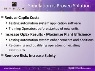 Maximizing Efficiency Using Simulation | PPT | Computing | Technology ...