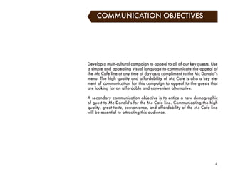Mc Cafe Brief | PDF