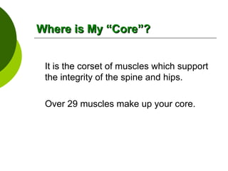 Med X Core Spinal Systems | PPT