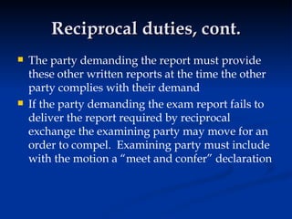 Medical Exams Final | PPT