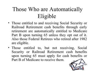 Medicare Part B | PPT