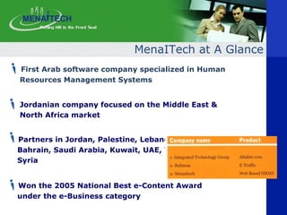 Mena I Tech Presentation | PPT
