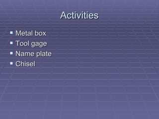 Metallic Materials And Processes I | PPT