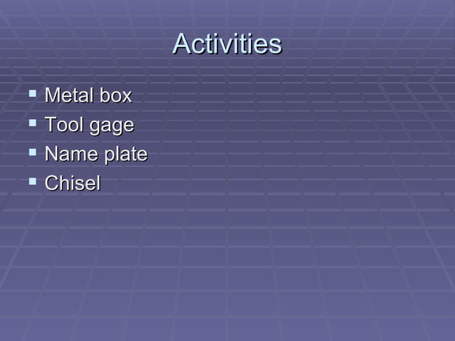 Metallic Materials And Processes I | PPT