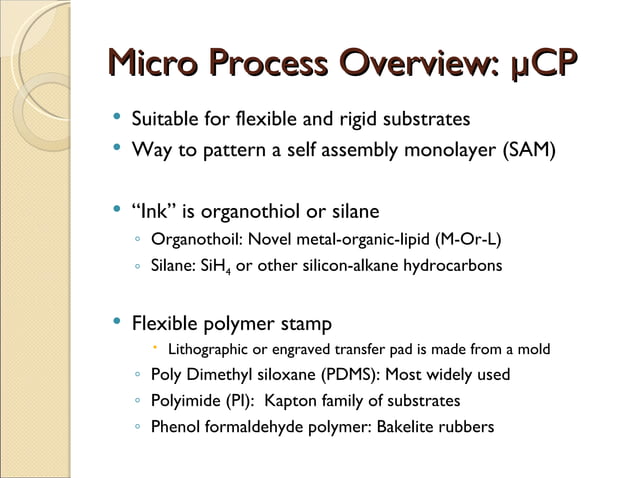MicroPrintingTechniques | PPS | Technology & Computing