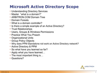 Microsoft Active Directory | PPT