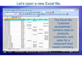 Microsoft Office Excel 2003 Sorting And Filtering | PPT