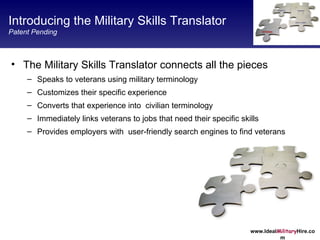 Military Skills Translator Overview 102008 | PPT