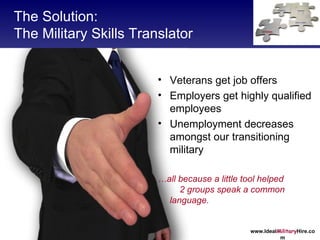 Military Skills Translator Overview 102008 | PPT