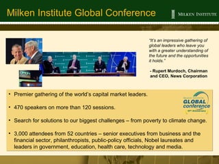 Milken Institute Presentation3 | PPT