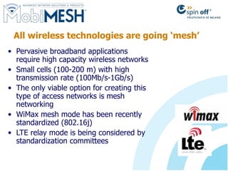 MobiMESH: Mesh Evolution | PPT