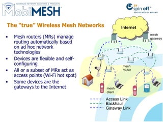 MobiMESH: Mesh Evolution | PPT