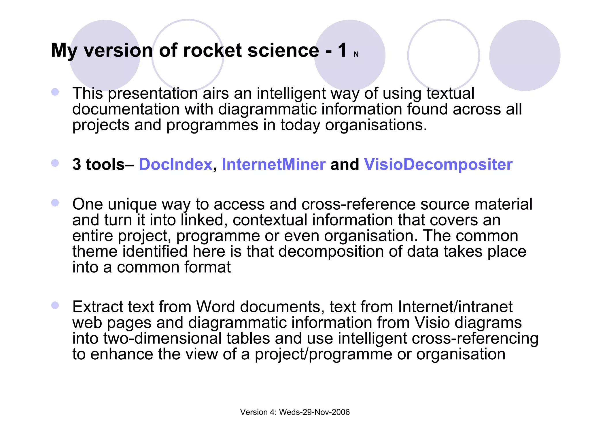 My Version Of Testing Rocket Science V4 | PPT