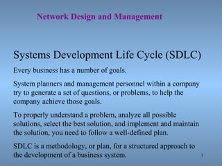 Network Design and Management | PPS