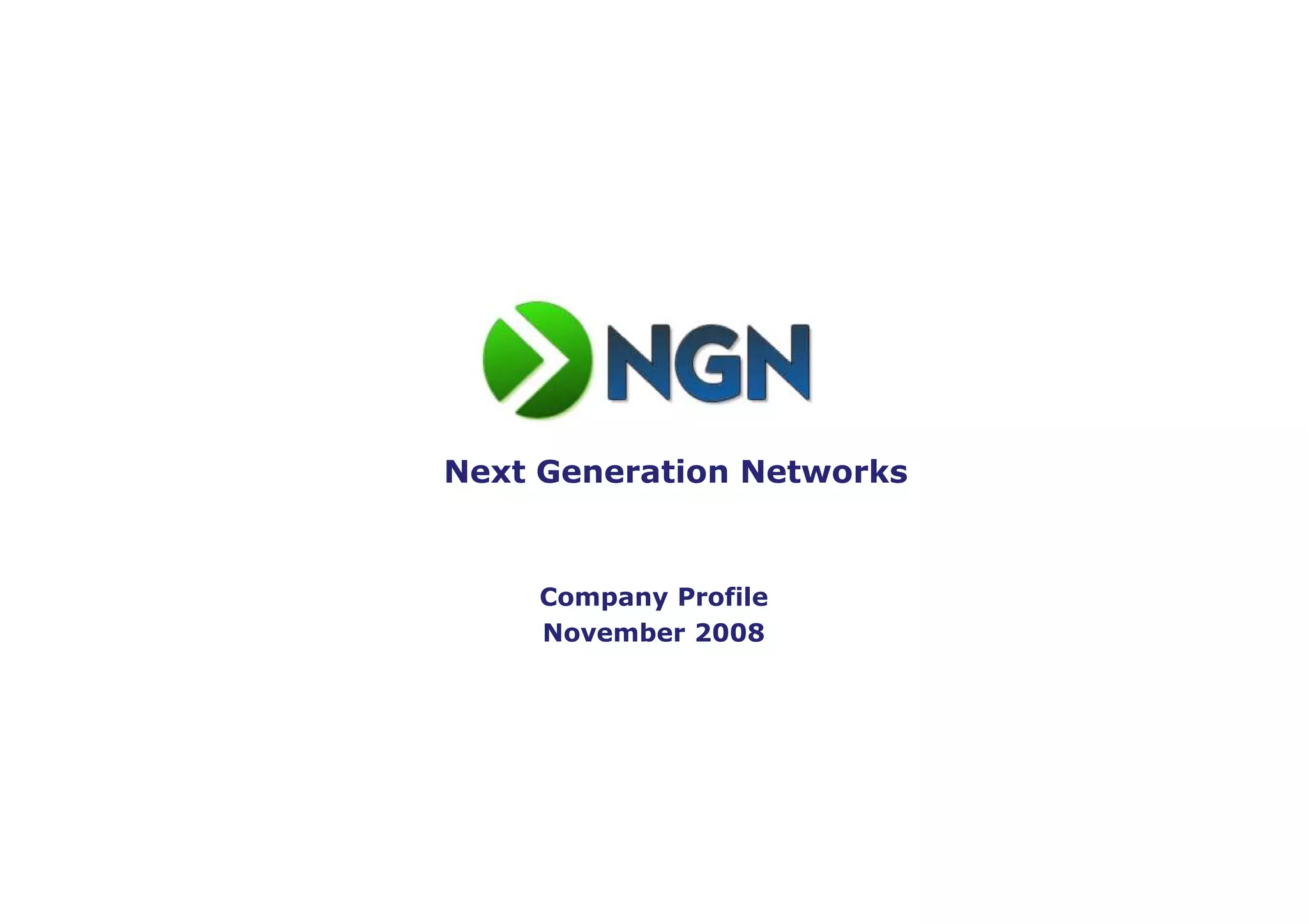 NGN Company Profile November08 | PDF | Computing | Technology & Computing