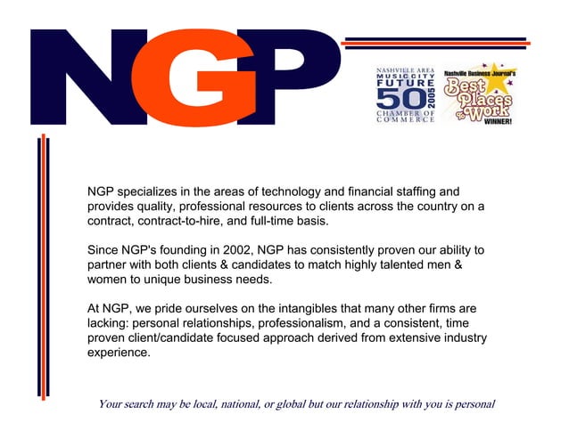 About NGP | PPT