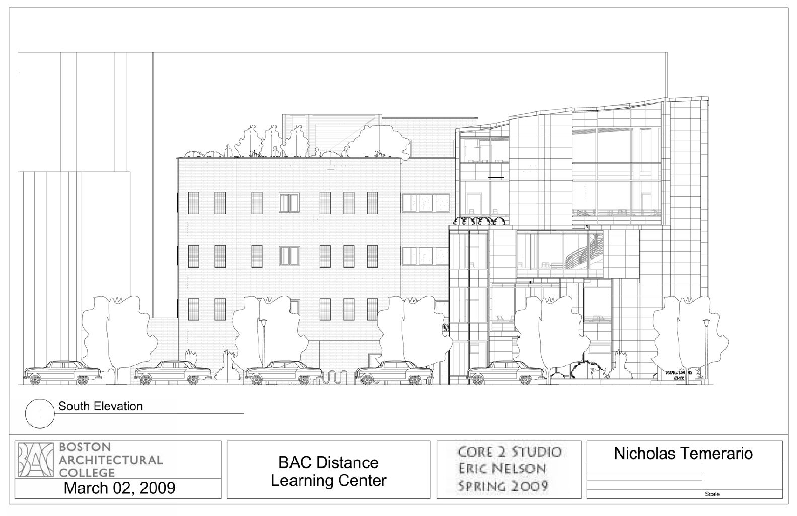 Boston Architectural College- Spring 2009