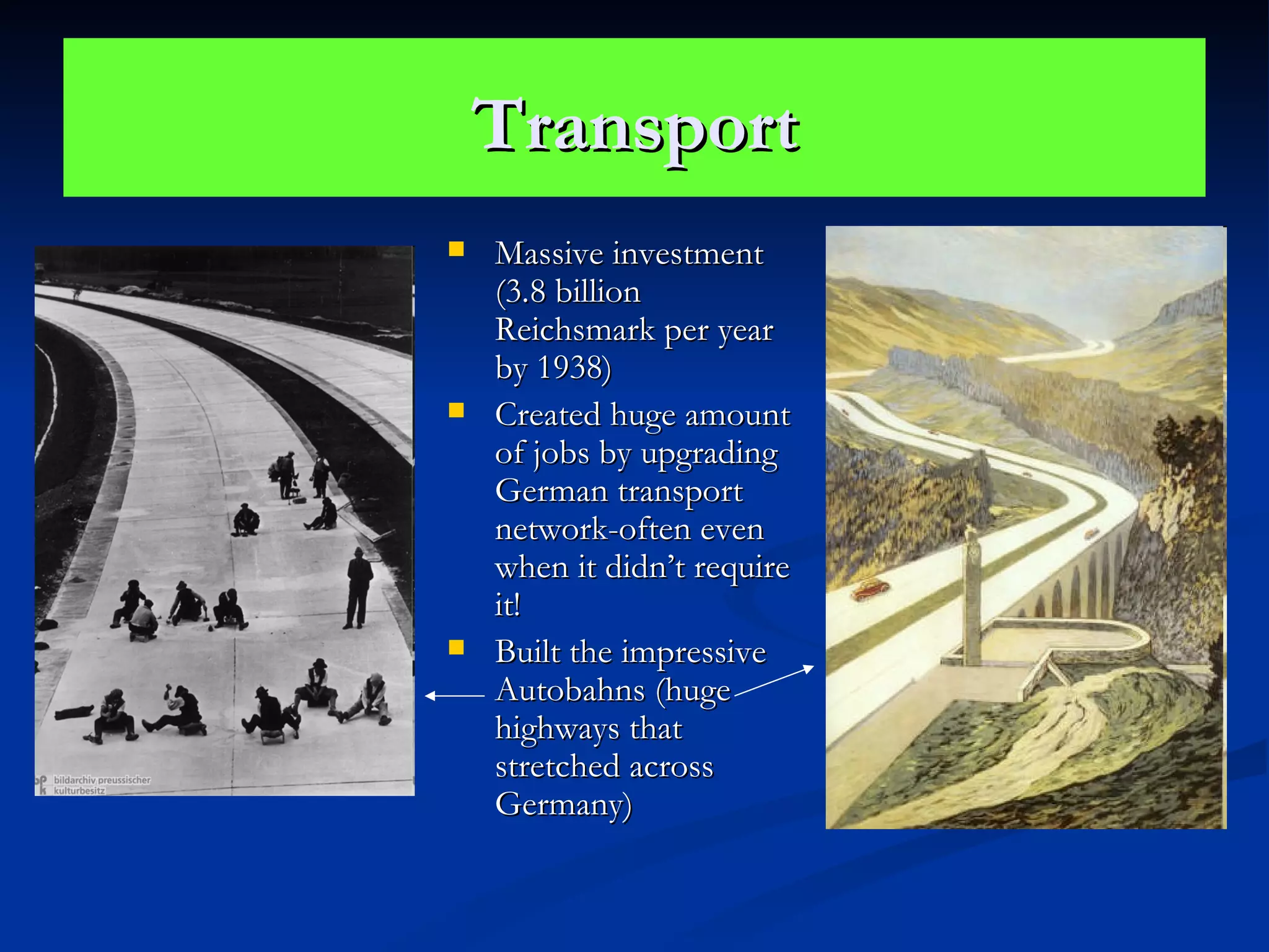 Nazi Economy General Presentation | PPT | Economy | Business and Finance