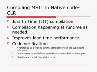 .Net Session Overview | PPT