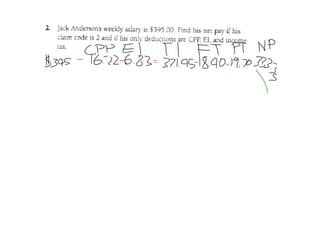 Net Pay Answers | PPT