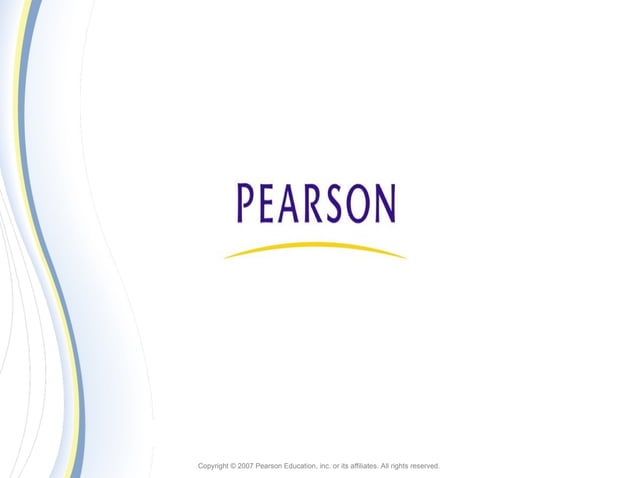 Pearson 2009 | PPT