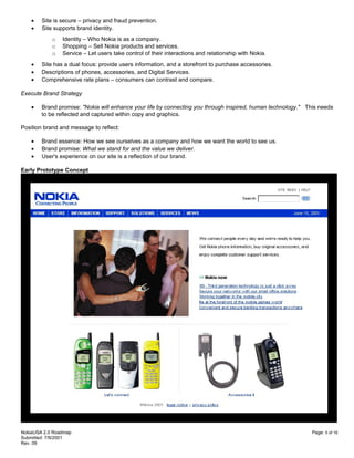 Nokia Usa 2.0 Roadmap | PDF