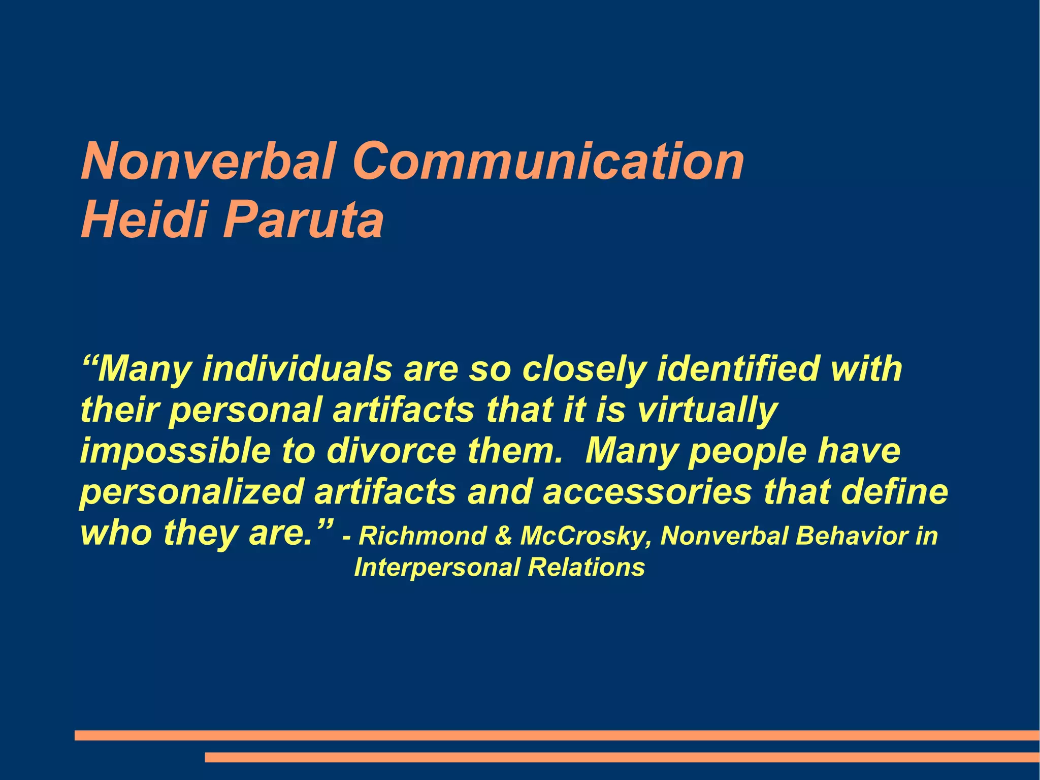 Nonverbal - Tattoos | PPT