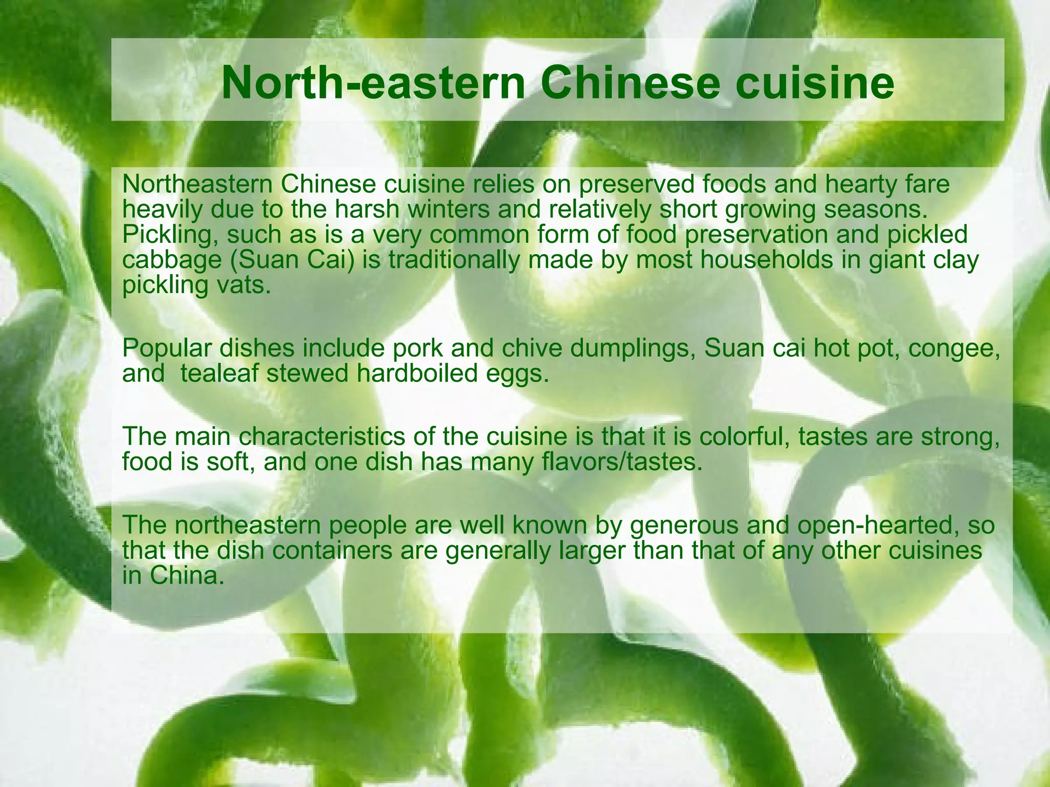 Northeastern Chinese Cuisine | PPS
