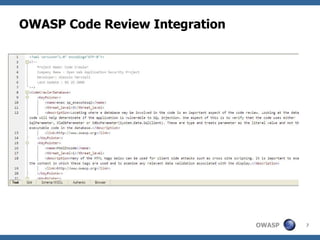 Owasp Code Crawler Presentation | PPT | Free Download