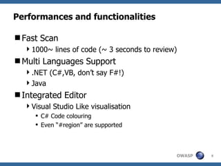 Owasp Code Crawler Presentation | PPT