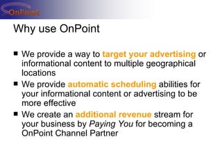 OnPoint Presentation | PPT