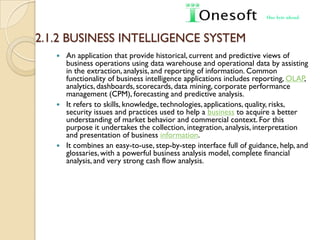 Onesoft Company Profile | PDF