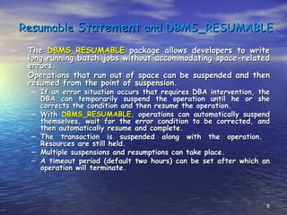 Oracle Flashback Query 3 | PPT