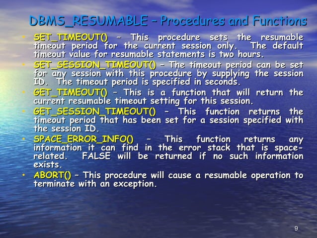 Oracle Flashback Query 3 | PPT