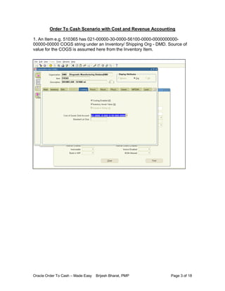 Oracle Order To Cash Accounting Made Easy | PDF