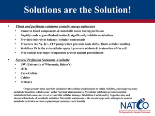 Organ Recovery & Preservation | PPT