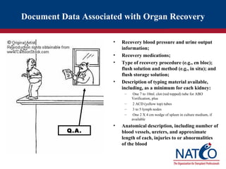 Organ Recovery & Preservation | PPT