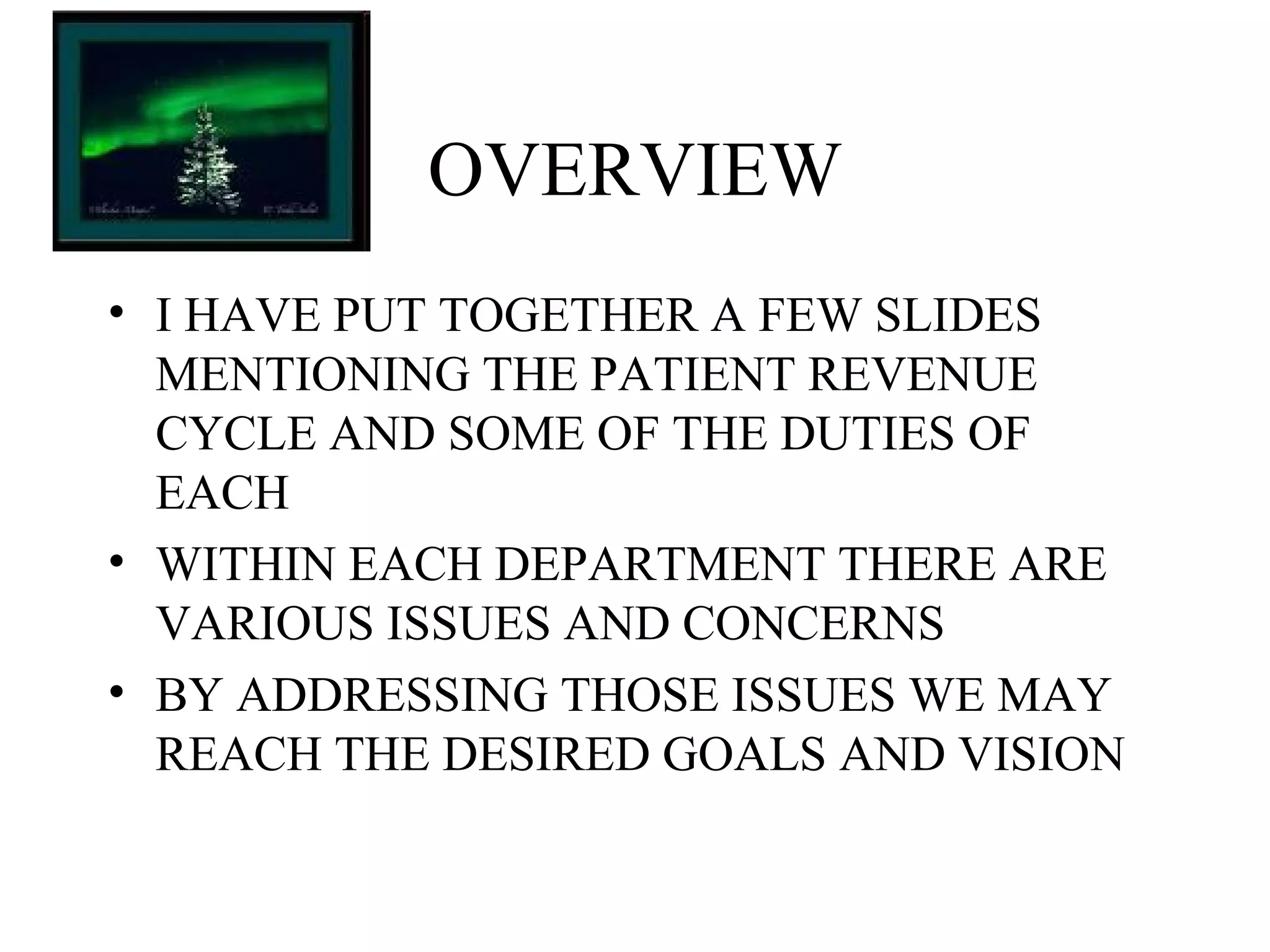Patient Revenue Cycle | PPT