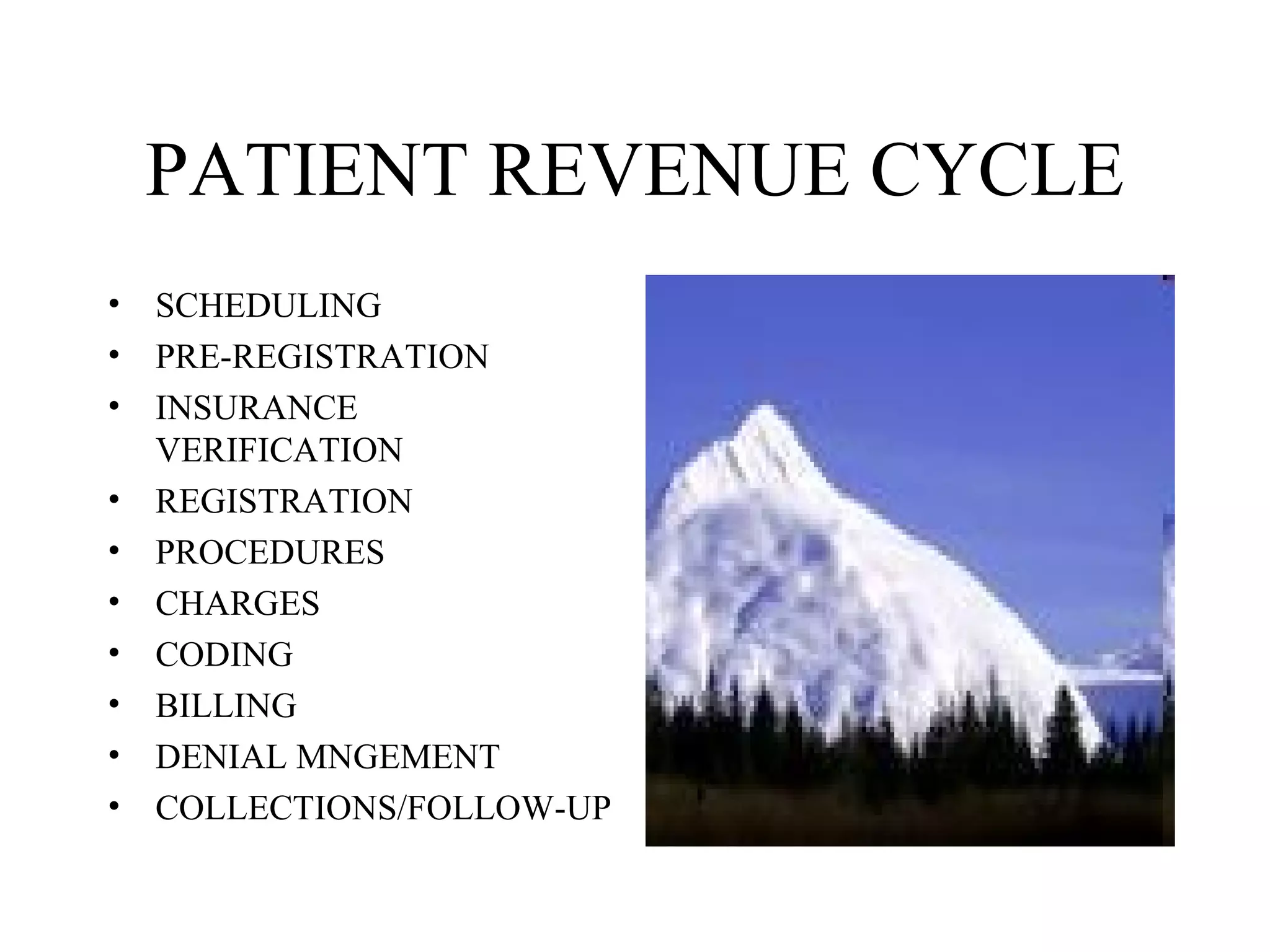 Patient Revenue Cycle | PPT