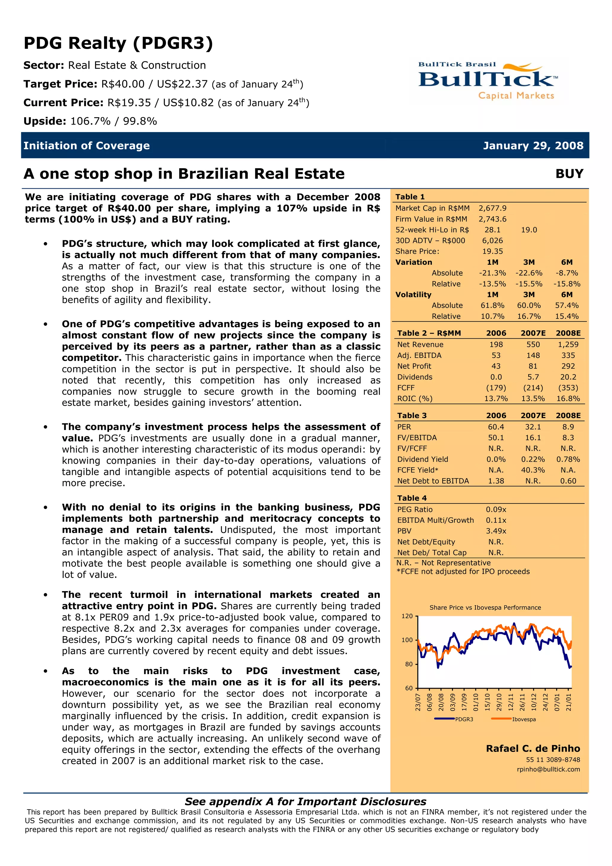PDG Initiation | PDF