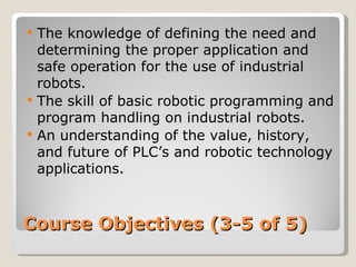PLCs And Industrial Robotics | PPT