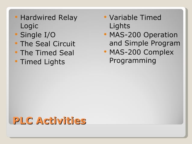 PLCs And Industrial Robotics | PPT