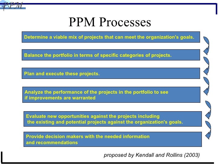 Introduction to Project Portfolio Management (PPM)