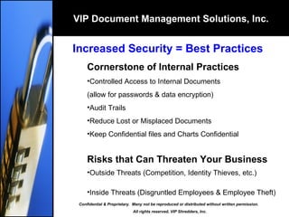 VIP Document Management Solutions | PPT | Desktop Publishing | Computer ...