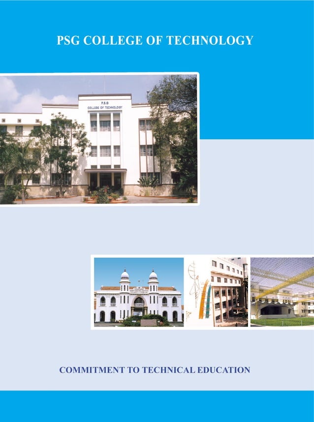 PSG Tech College Profile | PDF