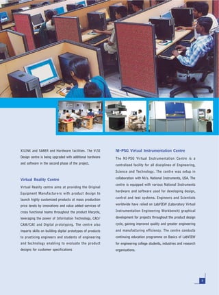 PSG Tech College Profile | PDF